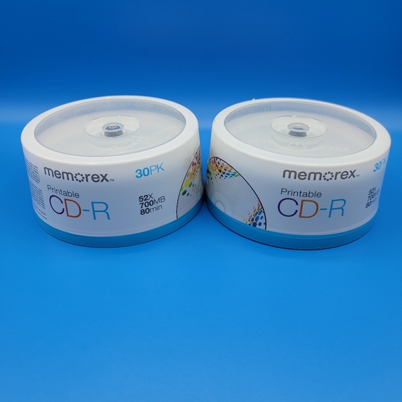 Memorex | Media | Lot Of 2 3 Pk Memorex Printable Cdr 52x 700mb 80min ...